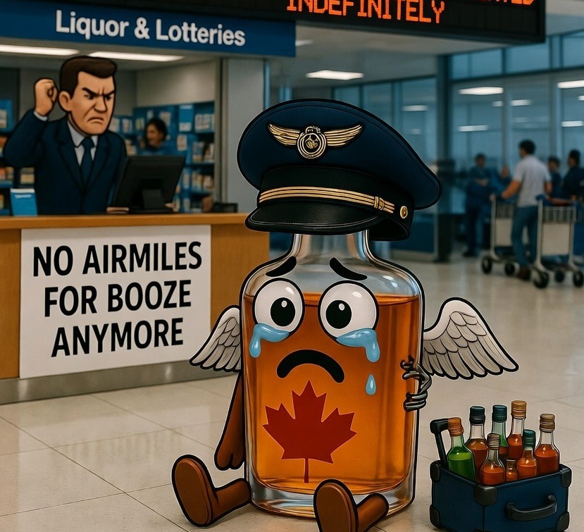 MB Booze Not Cleared for Takeoff-Airmiles no More. - Tyler Glen Show